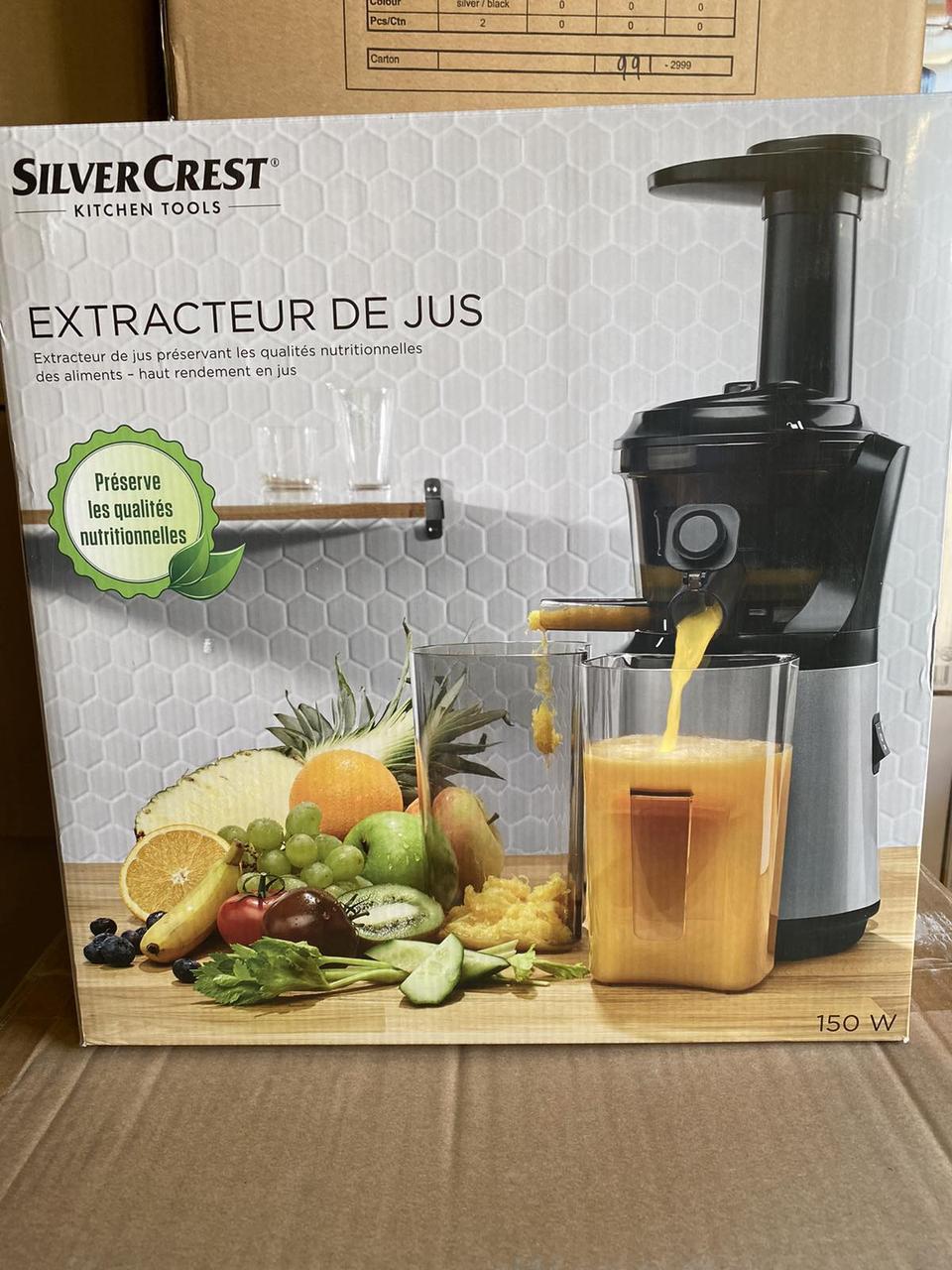Соковижималка шнекова Silver Crest Ssj 150 Вт 60 об. хв. () Купити в ...