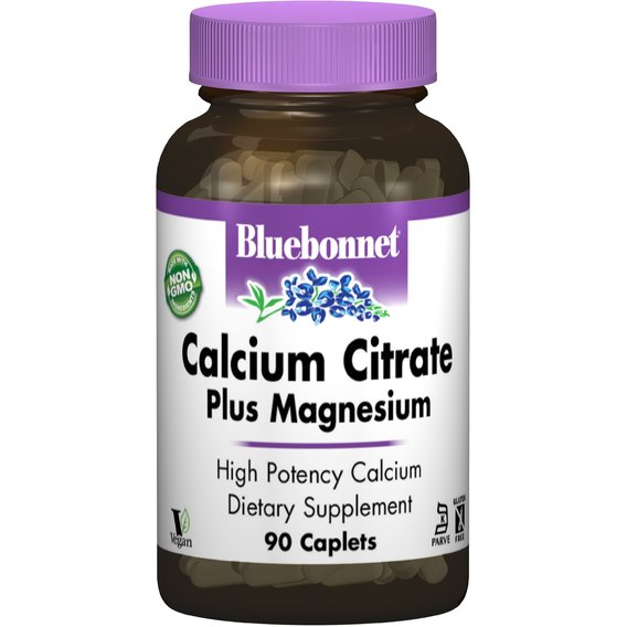 ᐉ Микроэлемент Кальций Bluebonnet Nutrition Calcium Citrate Plus ...