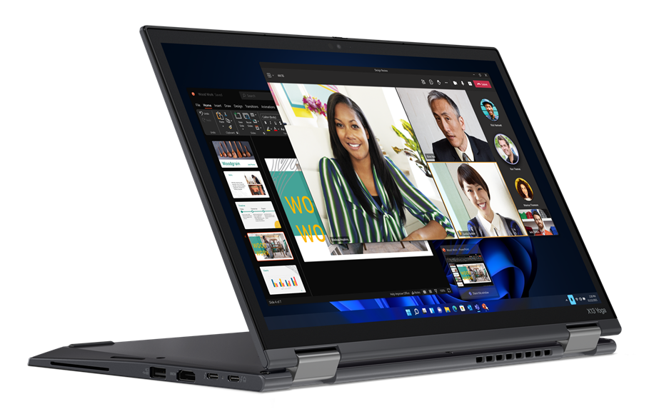 ᐉ Ноутбук 13.3" Lenovo Thinkpad X13 Gen3 Yoga 4G/LTE Intel Core i5-1235U RAM 8GB SSD 256GB 12час ...