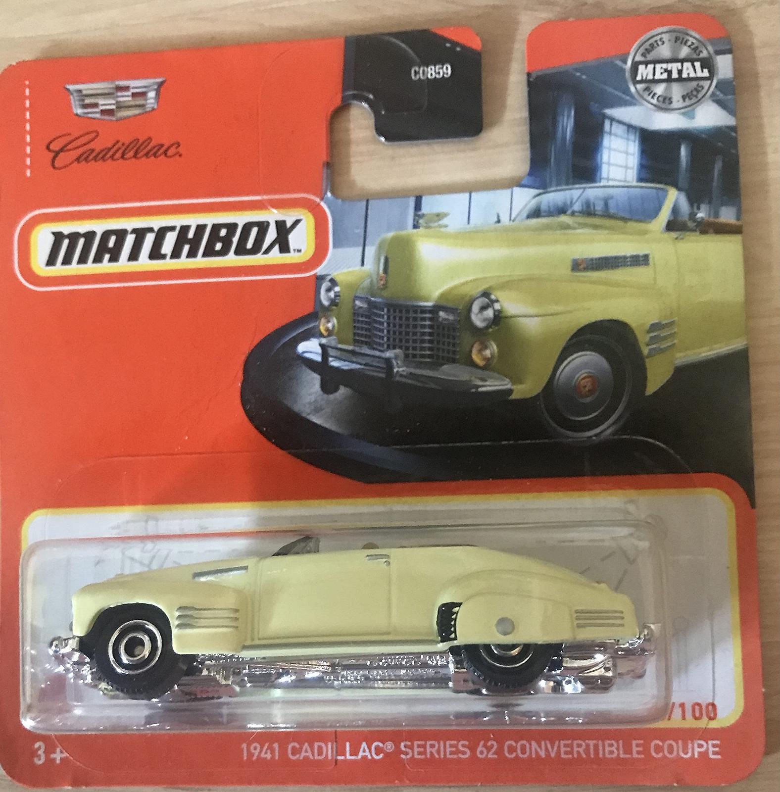 Іграшковий автомобіль Matchbox Cadillac Series 62 Convertible Coupe ...